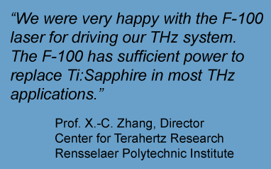 IMRA Femtolite Er-doped Fiber Lasers for Terahertz Applications